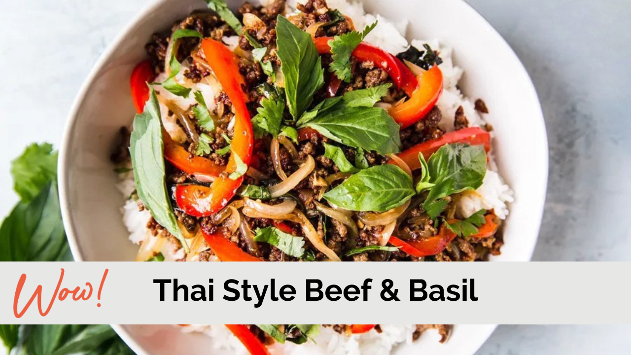 Thai Style Beef & Basil – Stacey Hawkins