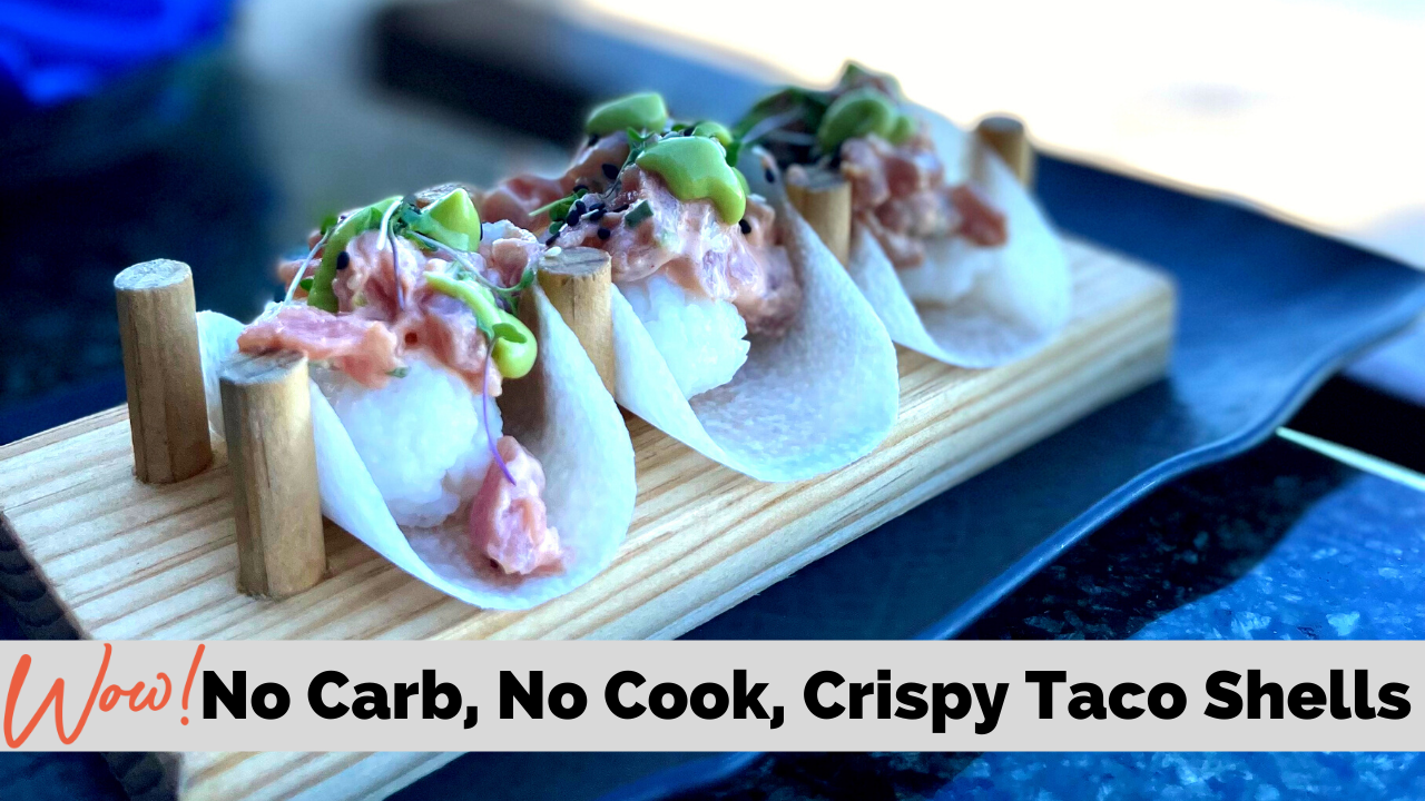 Zero Carb No Cook Taco Shells – Stacey Hawkins