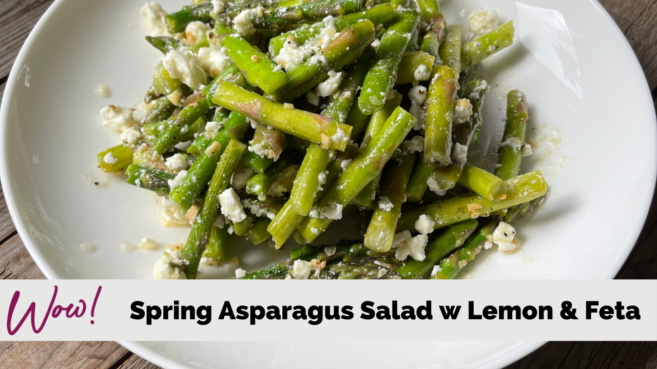 Spring Asparagus Salad with Lemon & Feta – Stacey Hawkins