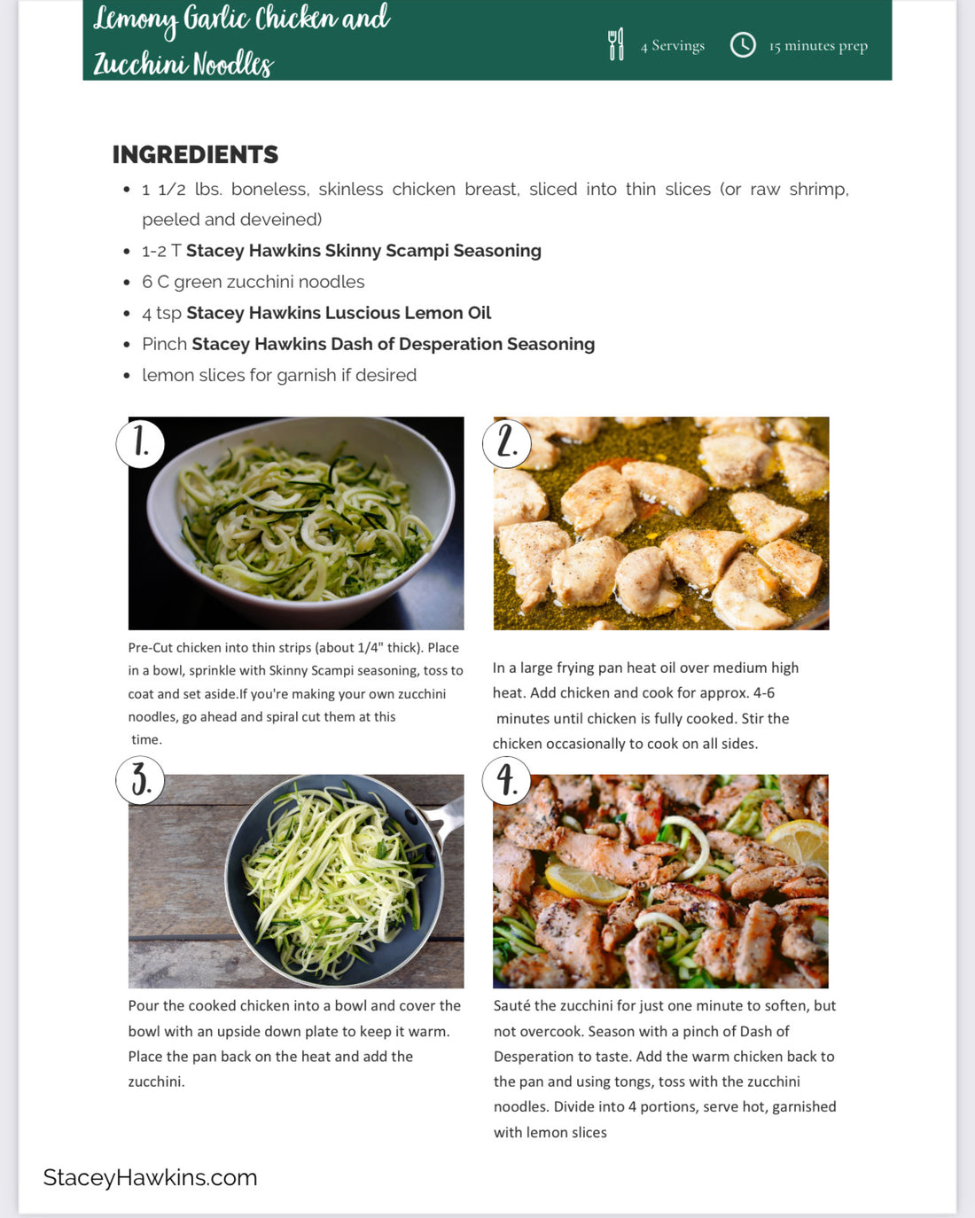 Lean and Green Meals in Minutes – Stacey Hawkins